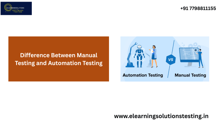 Difference Between Manual Testing and Automation Testing ...